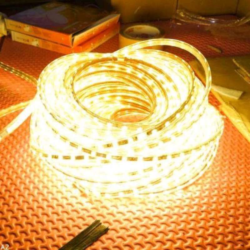 Jual lampu selang LED strip 220 volt 10 meter SMD 5050 lampu natal ... Jual lampu selang LED strip 220 volt 10 meter SMD 5050 lampu natal ...