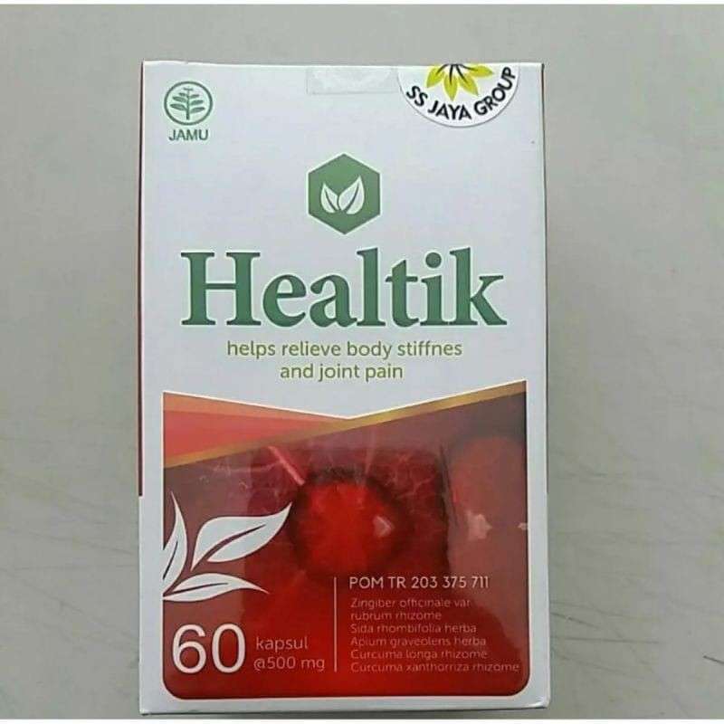 Promo ORIGINAL Healtik 100% Original Obat Rematik Asam Urat Atasi Nyeri ...
