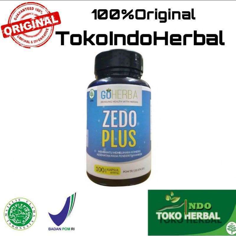 Promo ORIGINAL DIJAMIN ASLI Zedo Plus Original Obat Anti Kanker & Tumor Herbal 100% Ampuh I ...