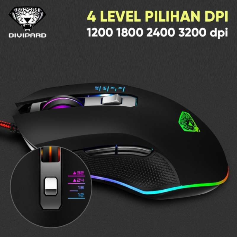 Promo Mouse Gaming Cewek Perempuan Pink Lucu Led 7 Warna Backlight ...
