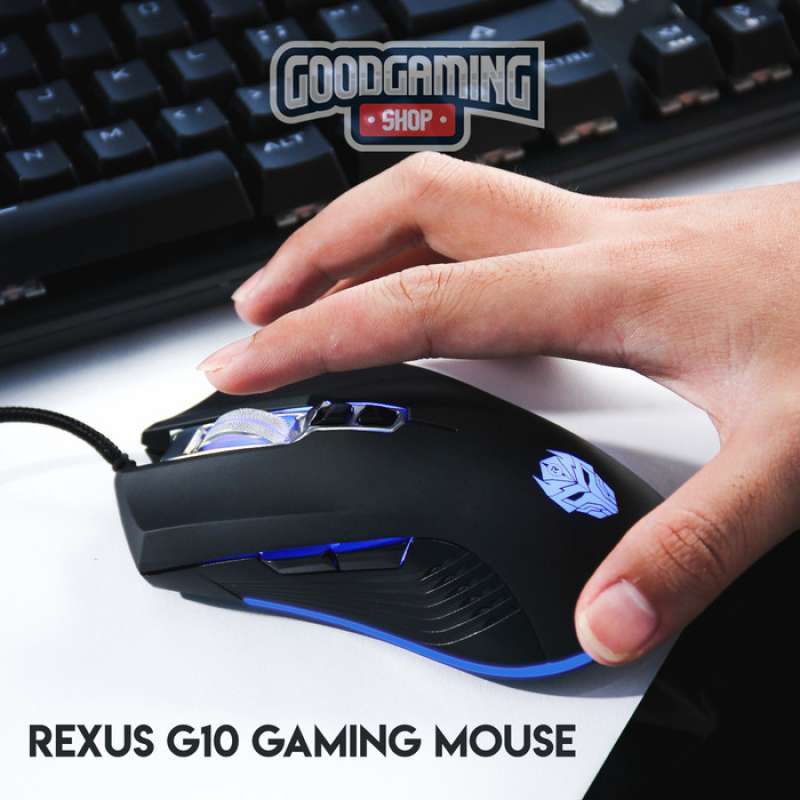 Promo REXUS G10 GAMING MOUSE Diskon 41% di Seller ALEXAMIRO STORE ...