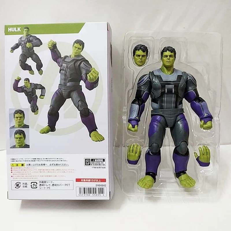 Jual SHF Hulk Avengers Marvel End Game Professor Hulk Action Figure di ...