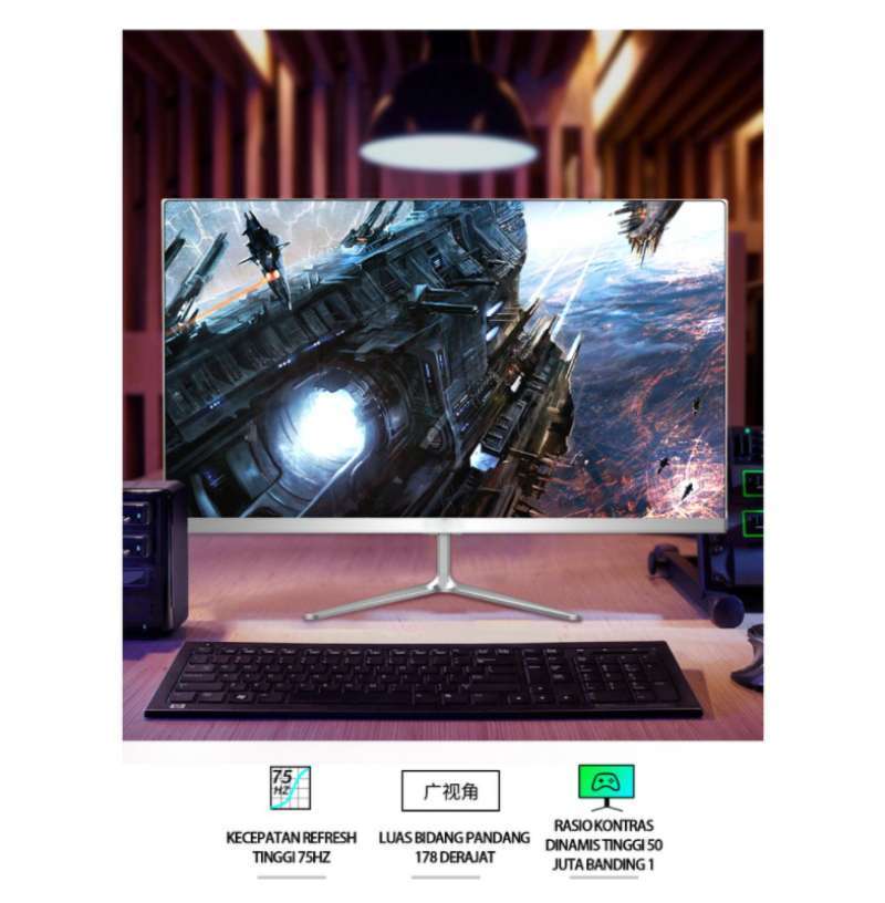 Jual Led Monitor 24 Inch Layar Komputer Gaming Monitor Di Seller Julia ...