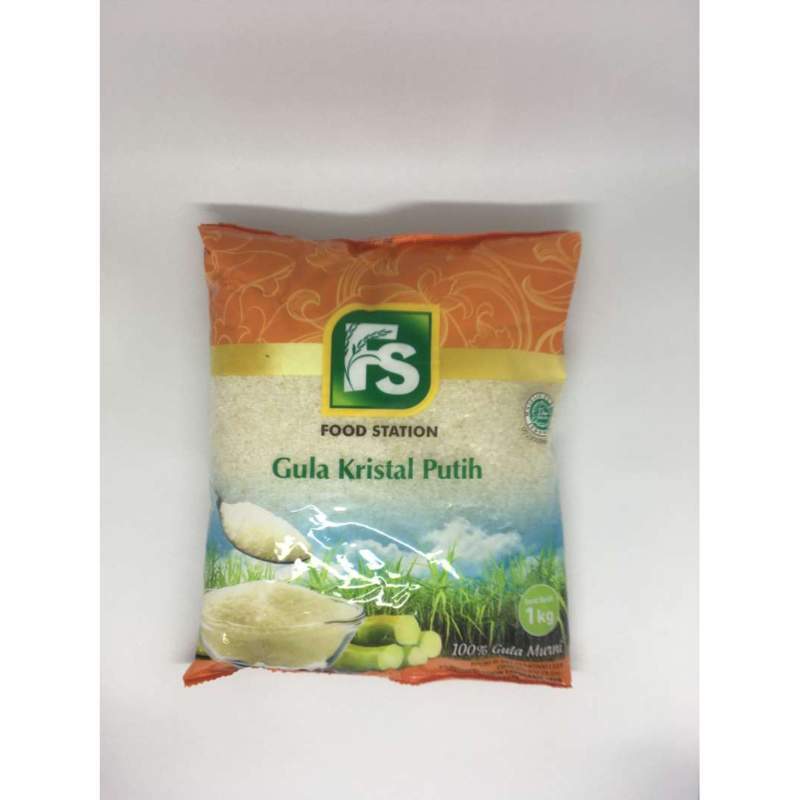 Jual Gula kristal putih Food Station 1 kg di Seller sendok_dapur - Kota ...