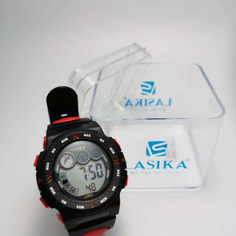 Jual Lasika 883 jam tangan anak remaja bisa di pakai berenang ada led ...