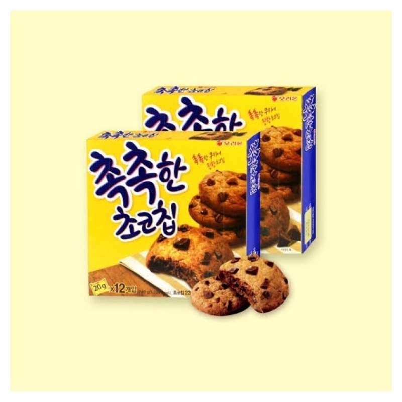 Jual Orion Soft Choco Chip Cookie 240g - Cookies Coklat Made In Korea ...