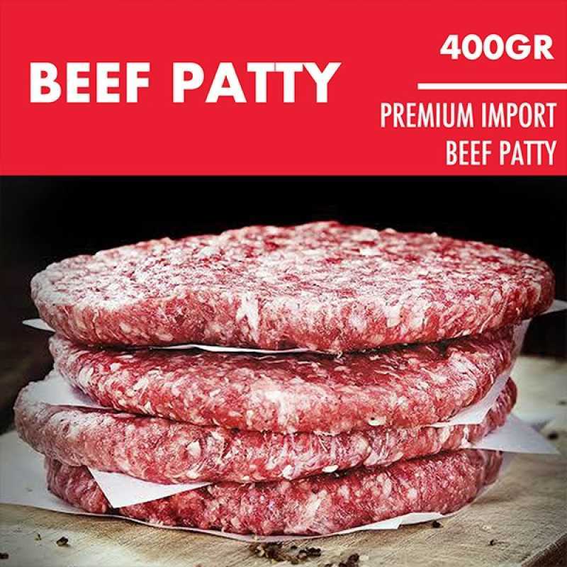 Jual Wagyu Beef Patty Burger Premium / Daging Sapi Hamburg Steak 400gr ...