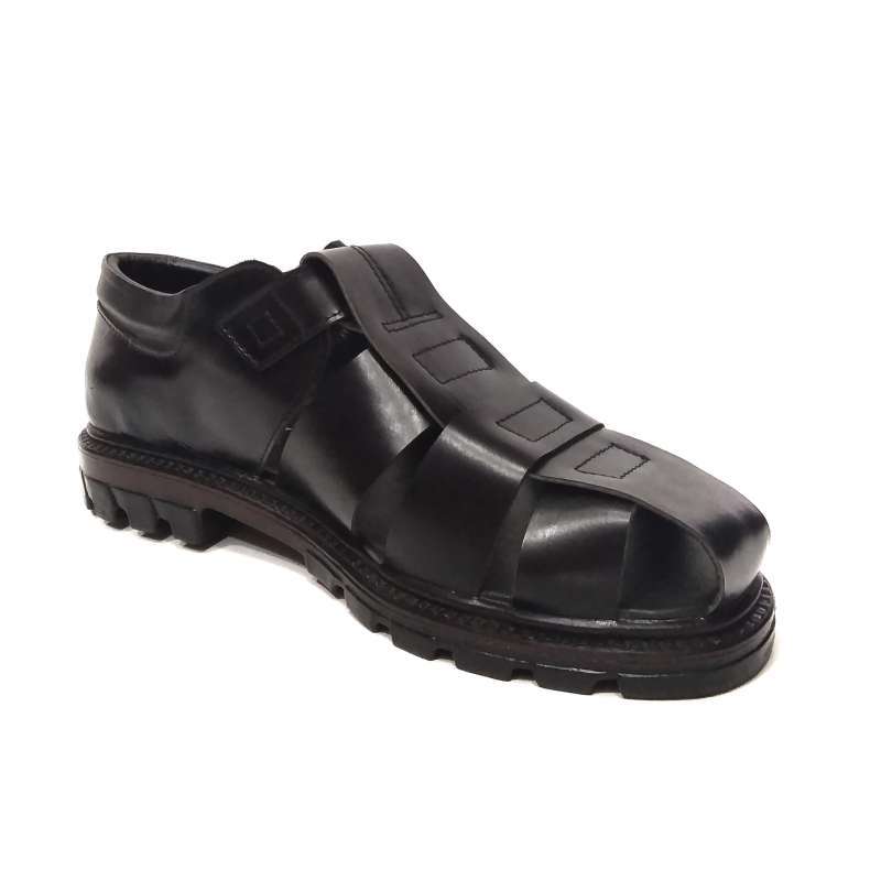 Promo Sepatu Brongsong Pria Bahan Kulit Asli Model Lubang Lubang Sepatu ...