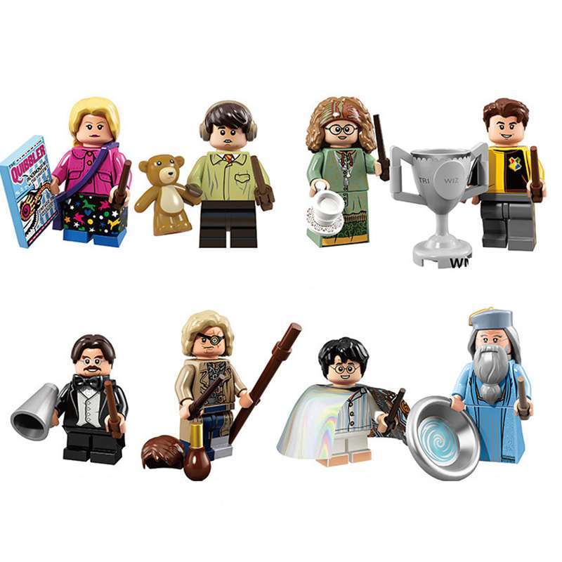 Jual DynaBlocks 8pcs Set WM6041 Harry Potters Luna Lovegood Trelawney ...