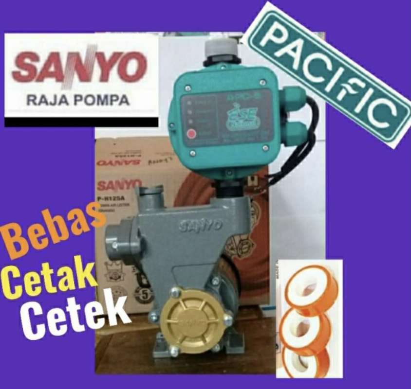 Jual Pompa air booster SANYO P-H 125A pendorong toren shower di Seller ...