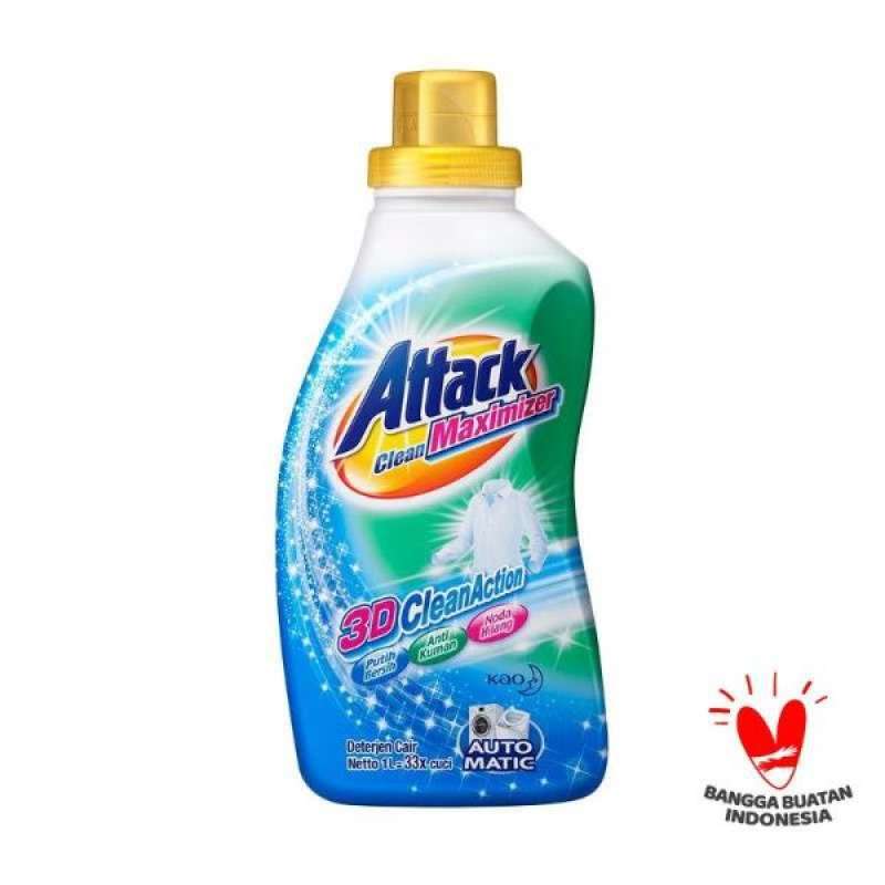 Jual Attack Auto Double Clean Botol Detergent [1000 ml] di Seller Primkopal Lanal TBA - Indra ...