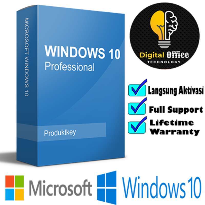 Jual Windows 10 Pro Original Lifetime di Seller DIgital_Office1 ...