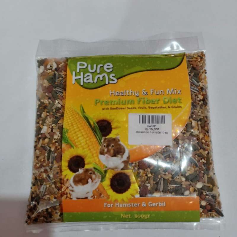 Jual Pure Hams 300 gr - Makanan Hamster di Seller Pet Avenue - Gandaria ...