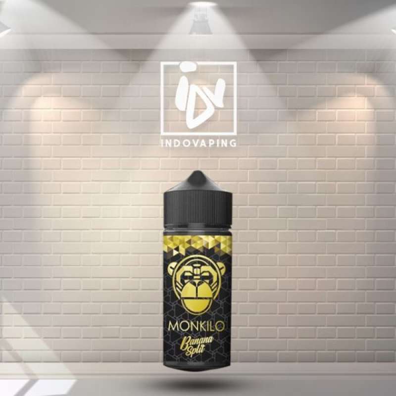Jual Indovaping Liquid Vapor Vape - Monkilo Banana Split 3mg 100ml By ...