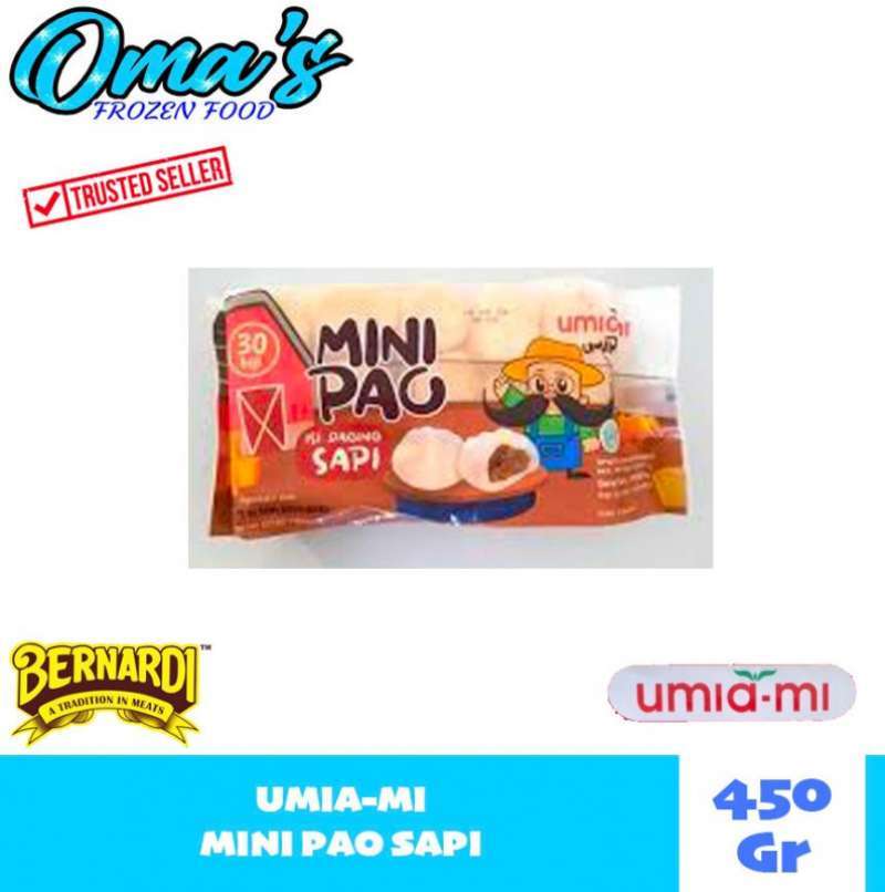 Jual UMIA MI MINI PAO SAPI ISI 30 PCS BY BERNARDI di Seller Oma's ...