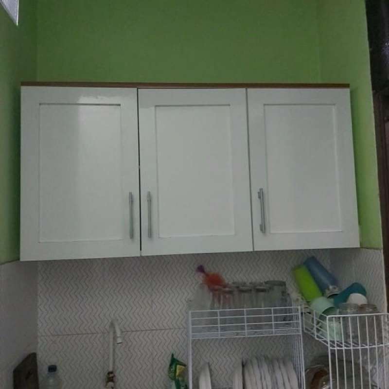 Jual RAK PIRING LEMARI GANTUNG DAPUR KITCHEN SET ATAS PINTU 3 554 ...