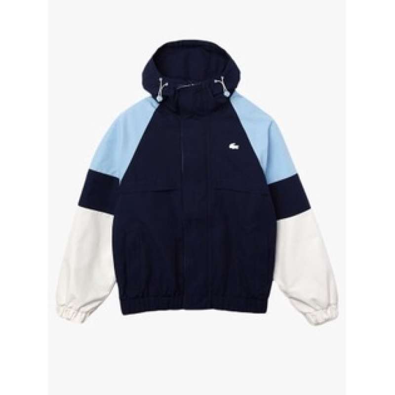 Jual LACOSTE MEN'S Heritage Water-Resistant Colorblock Jacket di Seller ...