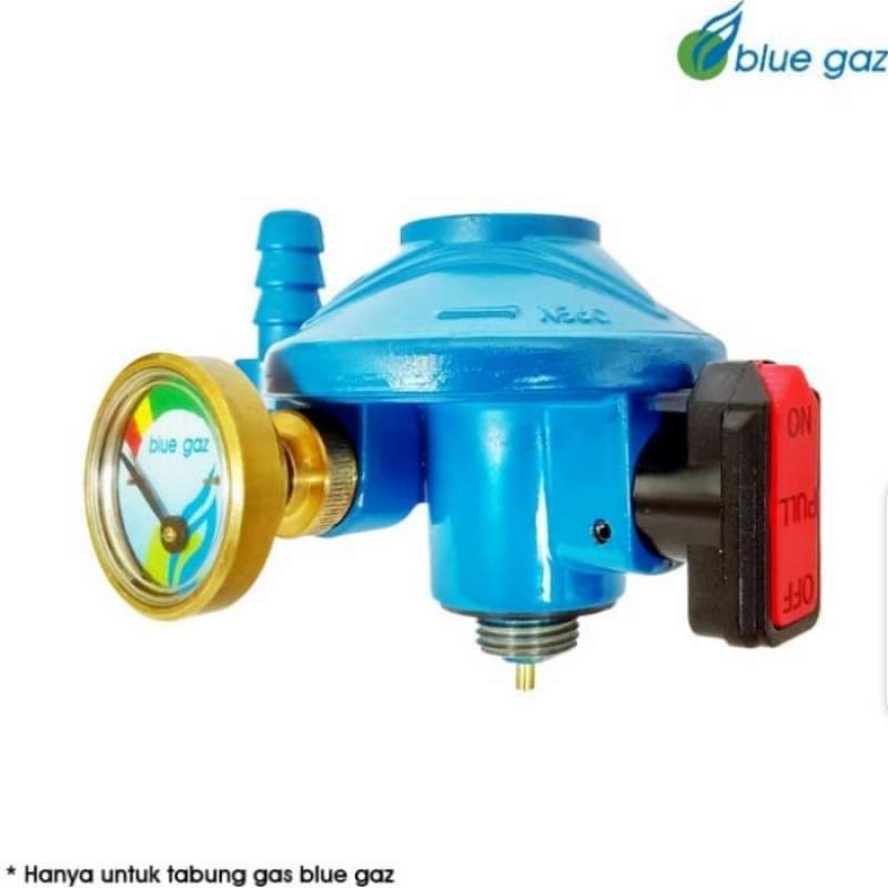 Jual REGULATOR KOMPOR BLUE GAZ INDIKATOR GAS/AMPER METER di Seller ...