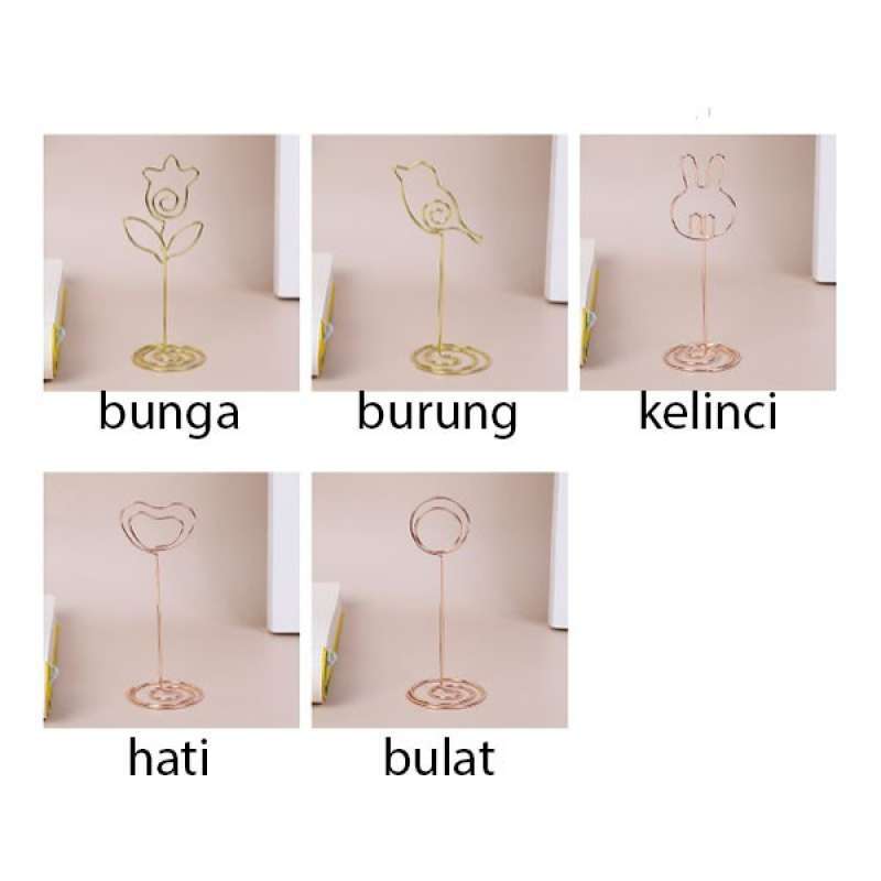 Jual KLIP FOTO NOTES CATATAN SIMPLE PHOTO CLIP HOLDER SKL028 di Seller ...