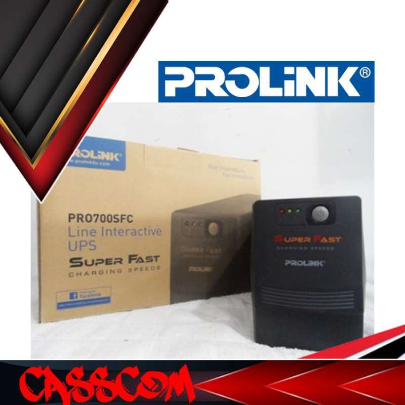 Jual Ups Prolink Pro_700sfc / 650va With Avr Di Seller Casscom - Mekarjaya, Kota Depok | Blibli
