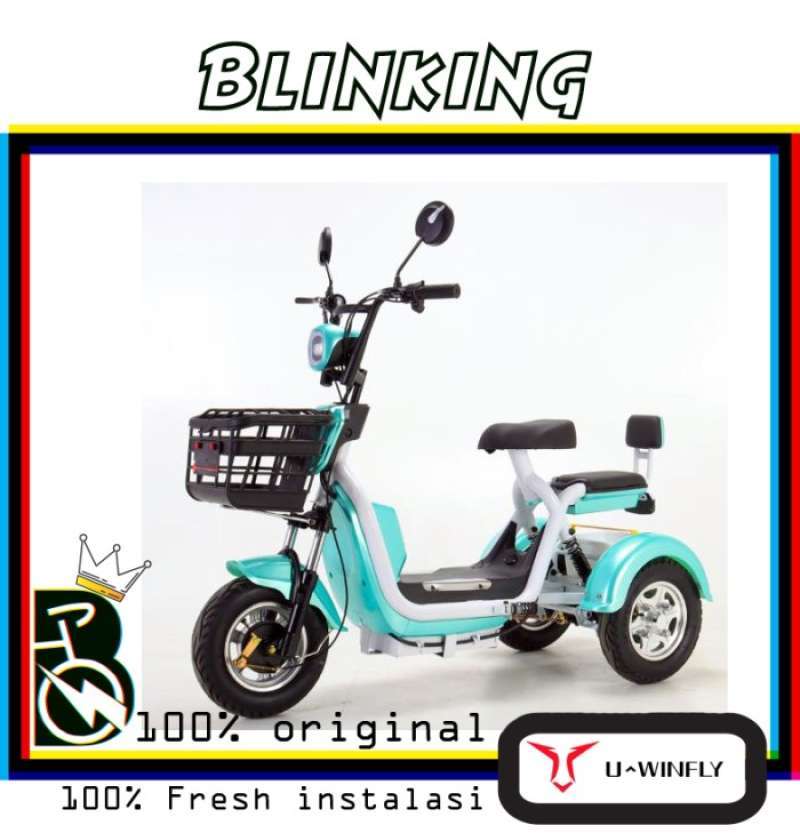 Promo Sepeda Listrik Roda 3 Uwinfly Romeo 3 Diskon 6% Di Seller ...