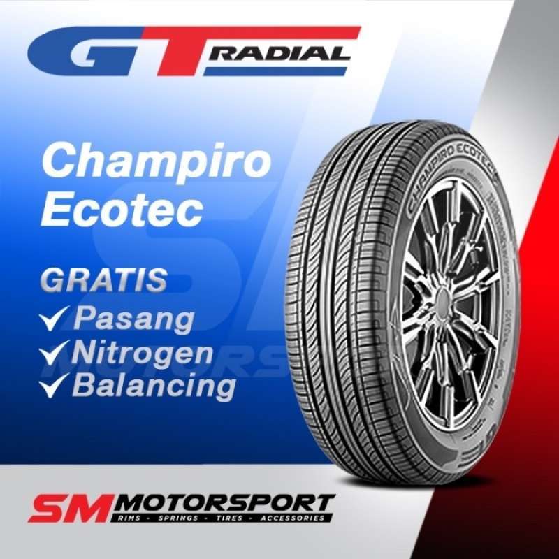 Promo Ban Mobil Gt Radial Champiro Ecotec 185 70 R14 14 Avanza Xenia Evalia Diskon 1% Di Seller ...