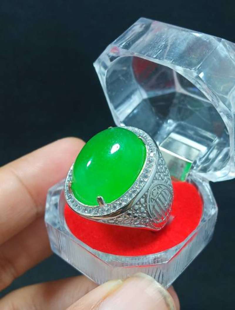Jual Batu Giok Burma Asli/ Natural Di Seller Indonesiagemstone ...