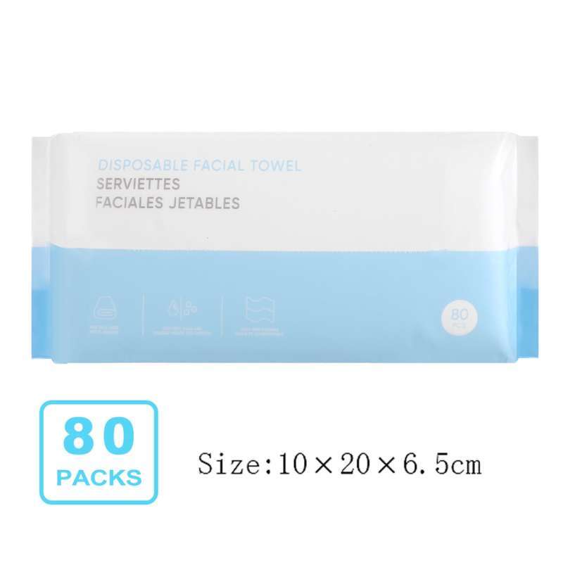 Jual Miniso Official 80pcs handuk muka sekali pakai portabel Disposable ...