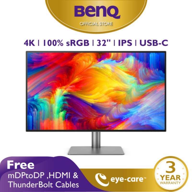 Jual Monitor 4k Benq Pd3220u 32 Inch Thunderbolt Desainer Foto Monitor ...