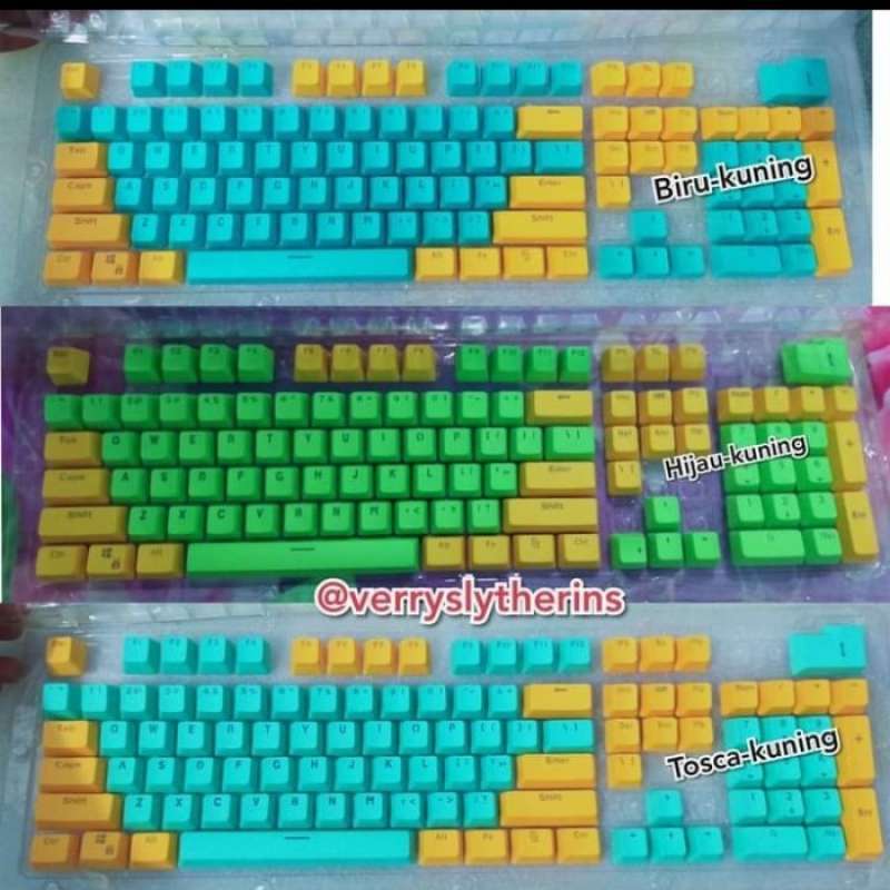 Jual Keycaps PBT 2 Warna di Seller Meena Store - Cengkareng Timur, Kota ...