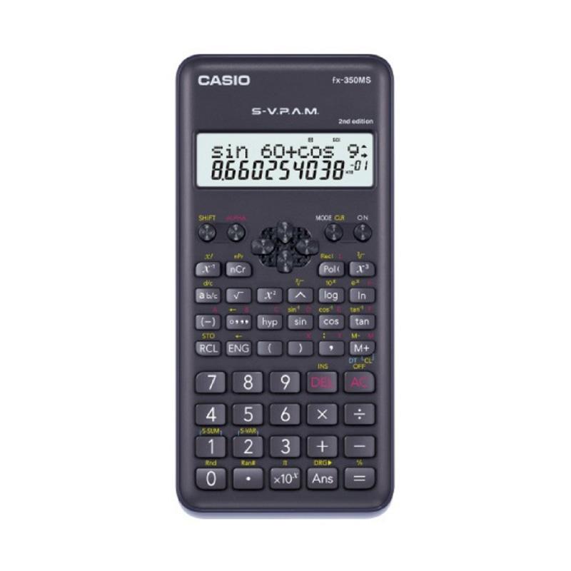 Jual Casio Fx-350ms 2nd Ed Kalkulator Scientific [240 Fungsi] Garansi ...