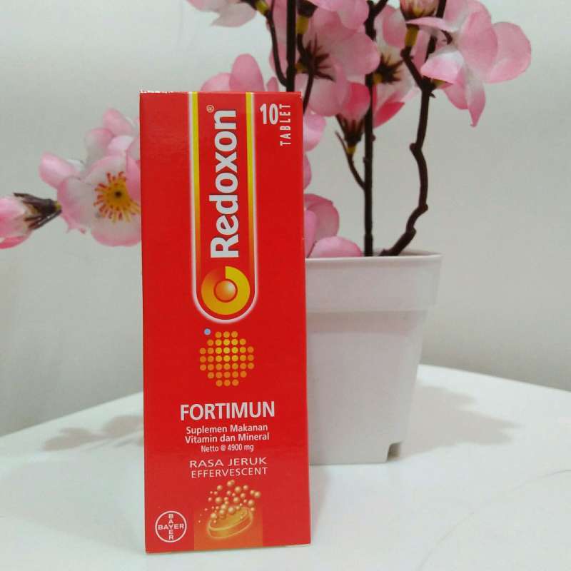 Jual Redoxon Effervescent Fortimun 10 tablet rasa jeruk di Seller ...