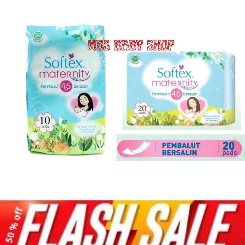 Jual Softex Maternity Pembalut Bersalin 10 Pcs/20pcs Di Seller Isafe ...