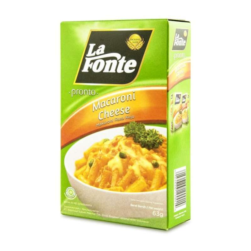 Promo LA FONTE Pronto Macaroni Cheese 60g - LAFONTE Makaroni Saus Keju ...