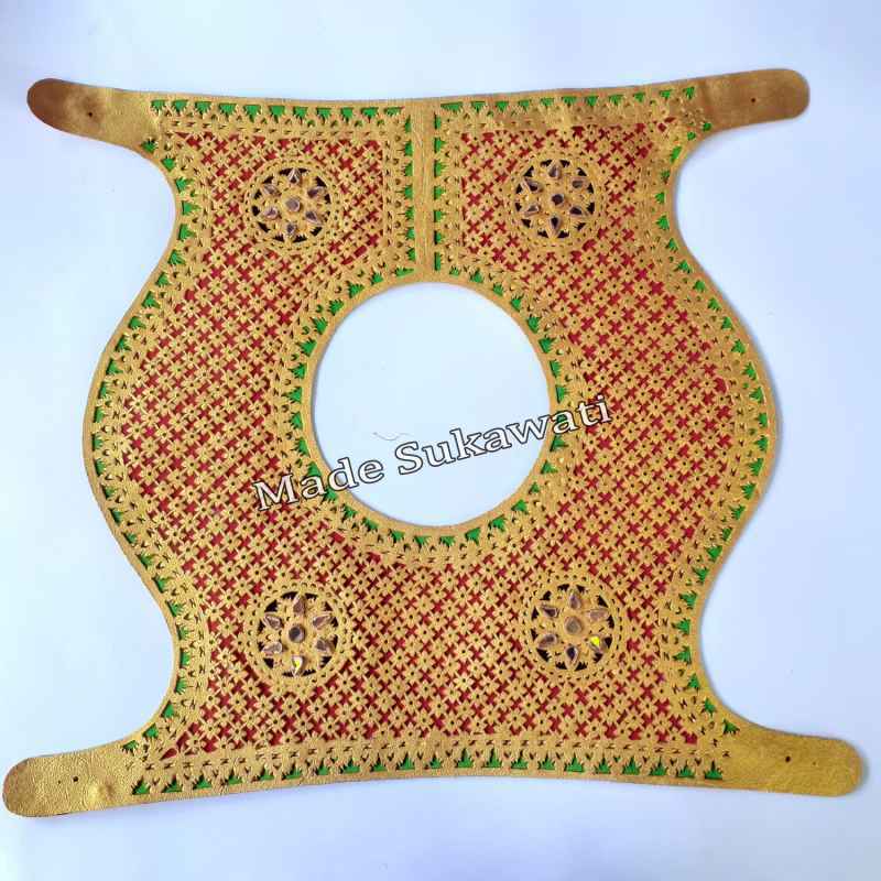 Promo Simping Tari Bali bahan kulit Legong Keraton Hiasan Leher ...