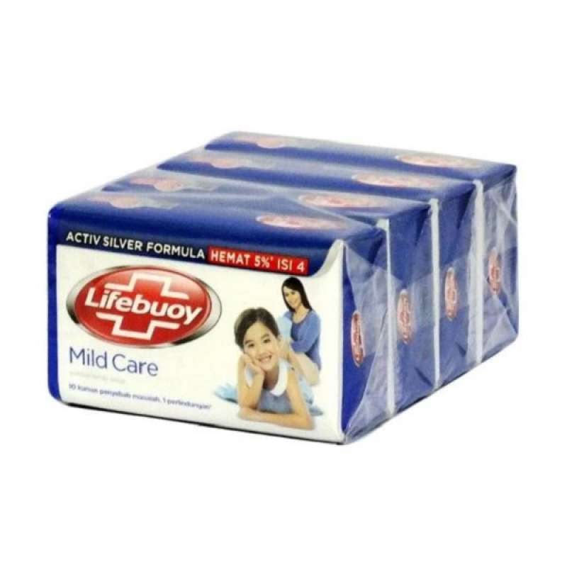 Jual LIFEBUOY BAR SOAP MILD CARE [ISI 4 x 110 G] di Seller Farmers ...