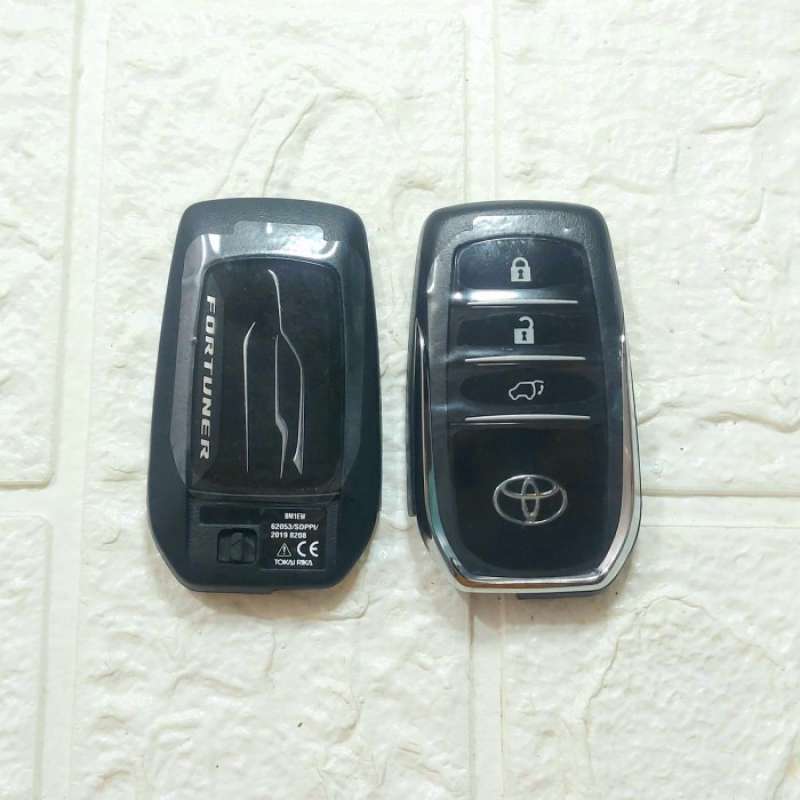Jual Original Smartkey Case Toyota Fortuner VRZ SRZ Casing Smart key di ...