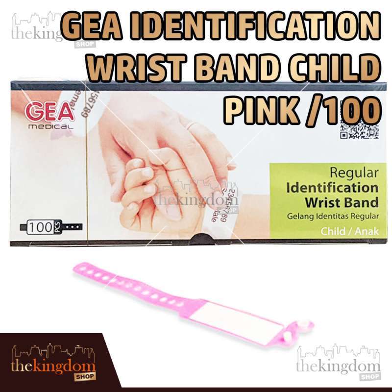 Jual GEA Identification Wrist Band Gelang Nama Id Band Identitas Pasien ...