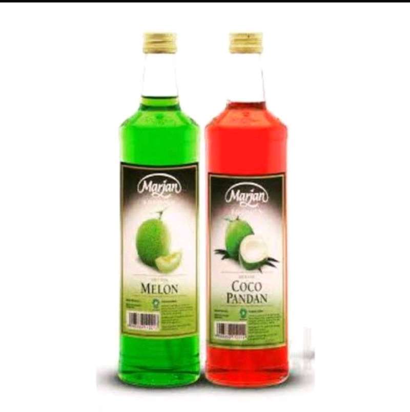 Jual Sirup Marjan Cocopandan dan Melon 460 ml ( 1 dus isi 12 Botol ) di ...