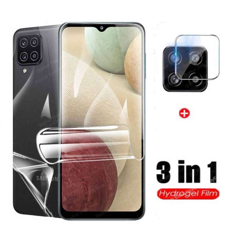 Jual SAMSUNG M22 HYDROGEL FULLSET MATTE / CLEAR + CAMERA GLASS 3in1 ...