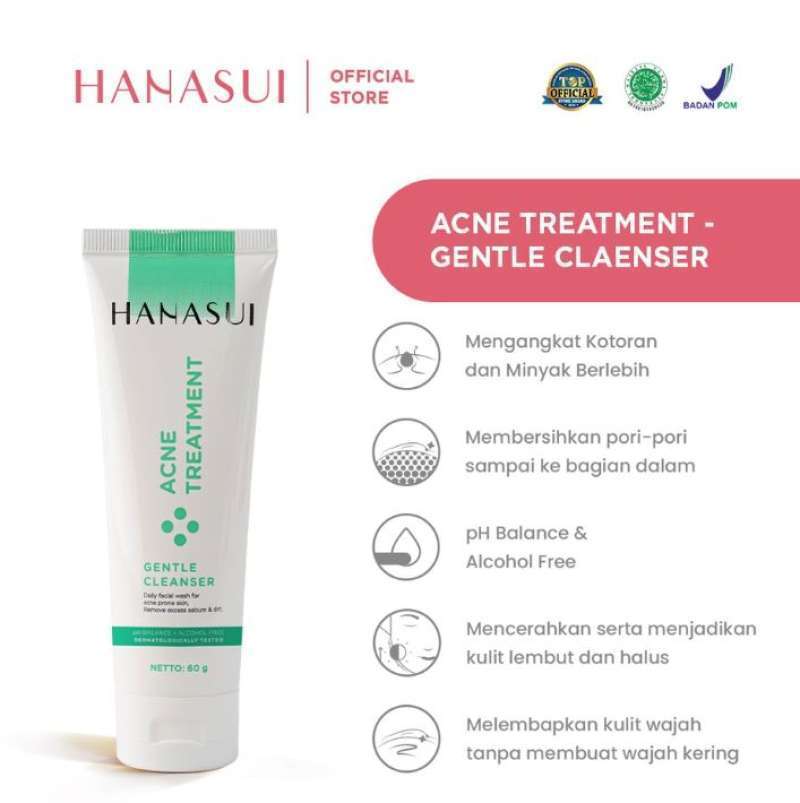 Promo Paket Hanasui Acne Treatment Diskon 11% Di Seller Surya Tokoku ...
