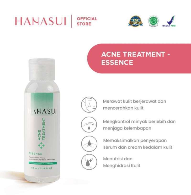 Promo Paket Hanasui Acne Treatment Diskon 11% Di Seller Surya Tokoku ...