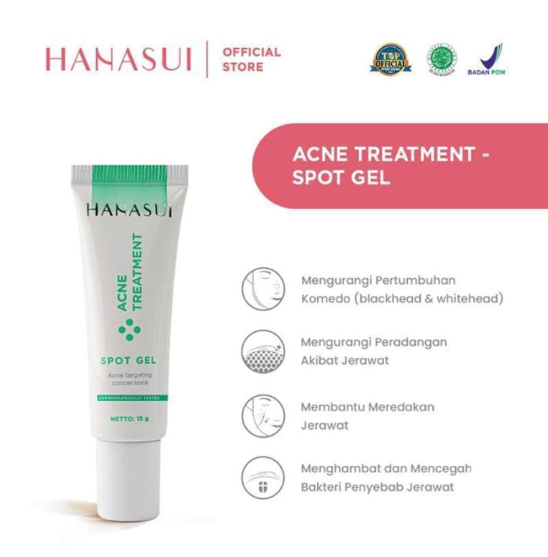 Promo Paket Hanasui Acne Treatment Diskon 11% Di Seller Surya Tokoku ...