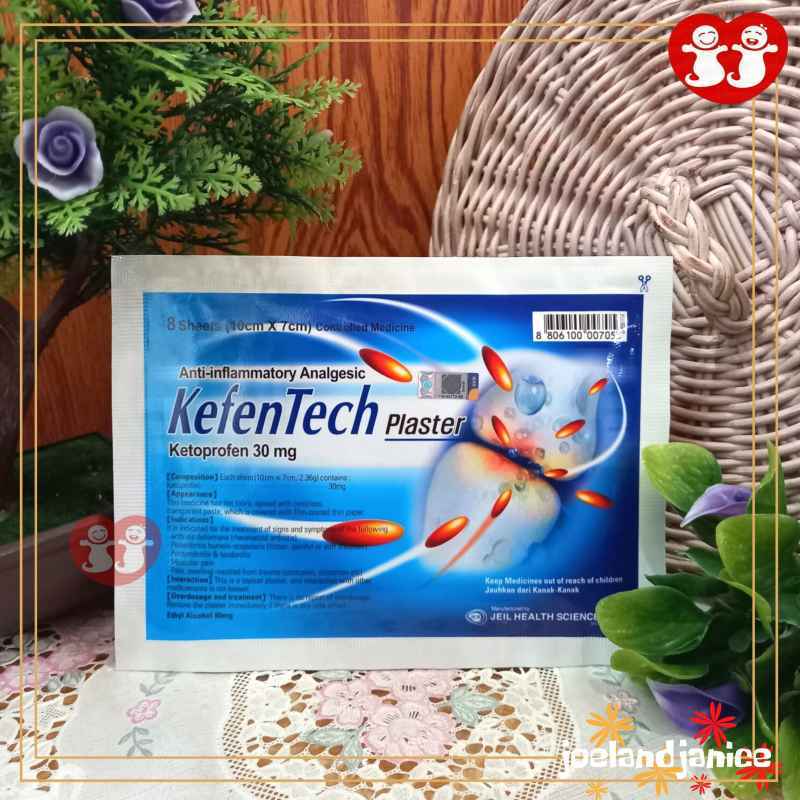 Jual KefenTech Plaster Ketoprofen 30mg 8 sheets/Kefentech Koyo ...