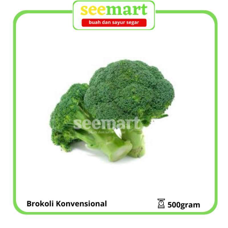 Jual Brokoli Segar Konvensional seemart 500 Gram di Seller seemart ...