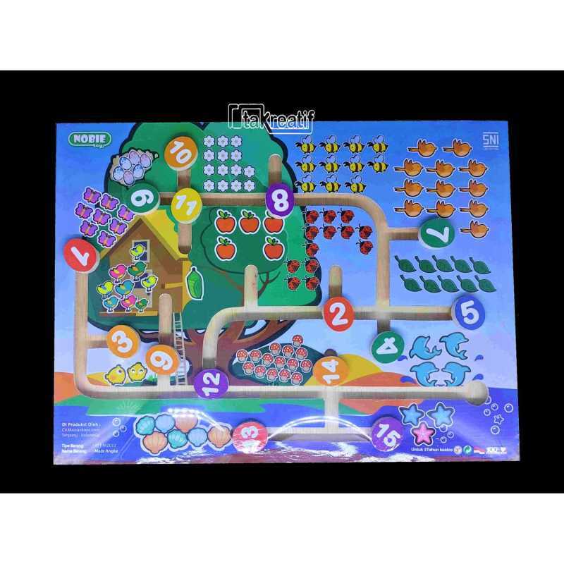 Jual Mainan Edukatif Anak Maze Angka Kayu Di Seller Nanos Com - Lubang ...