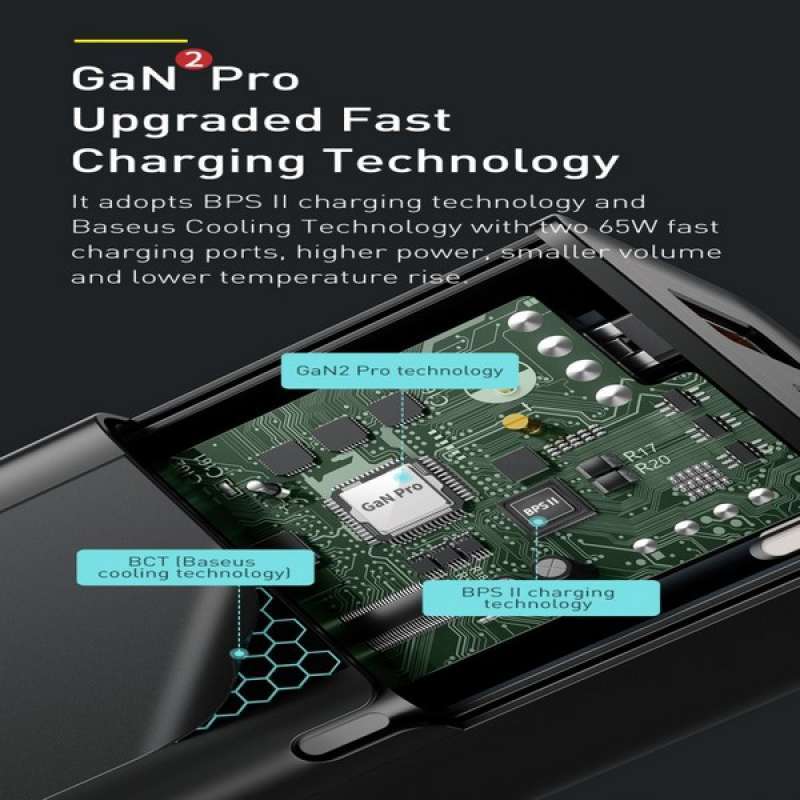 Jual Kepala Charger Baseus Gan Charger 65W Gan2 Pro Fast Charging Pd Qc ... Jual Kepala Charger Baseus Gan Charger 65W Gan2 Pro Fast Charging Pd Qc ...