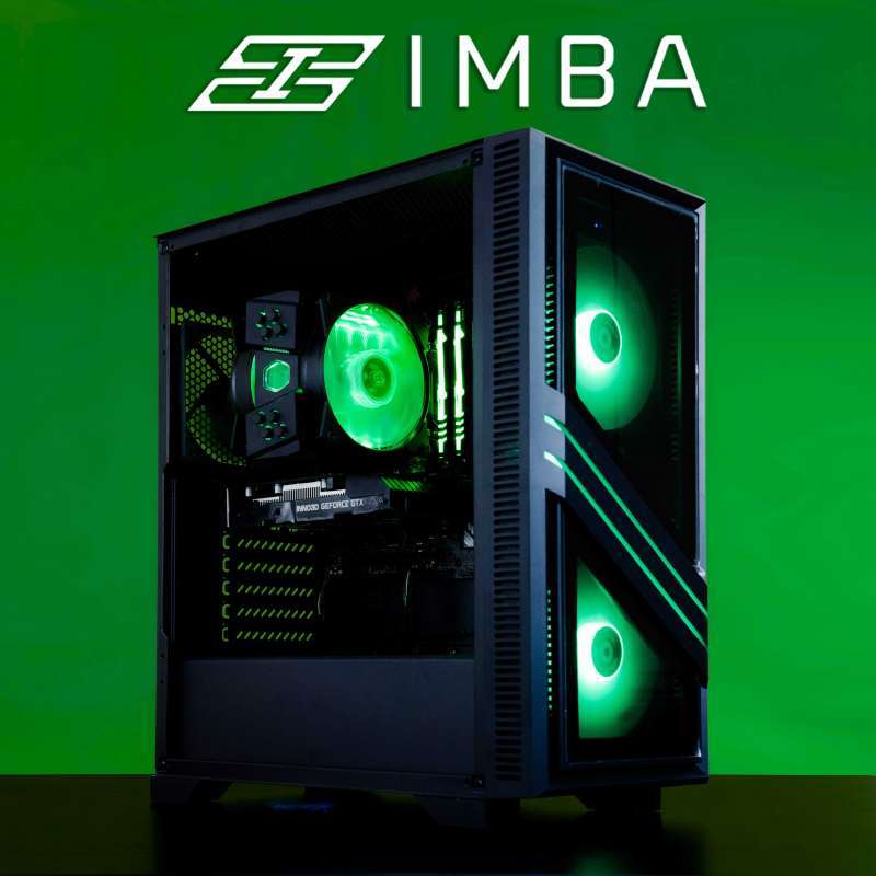 Promo IMBA Gaming PC | i3-12100F | RTX 2060 | 8GB | NVMe | Early 2022 ...