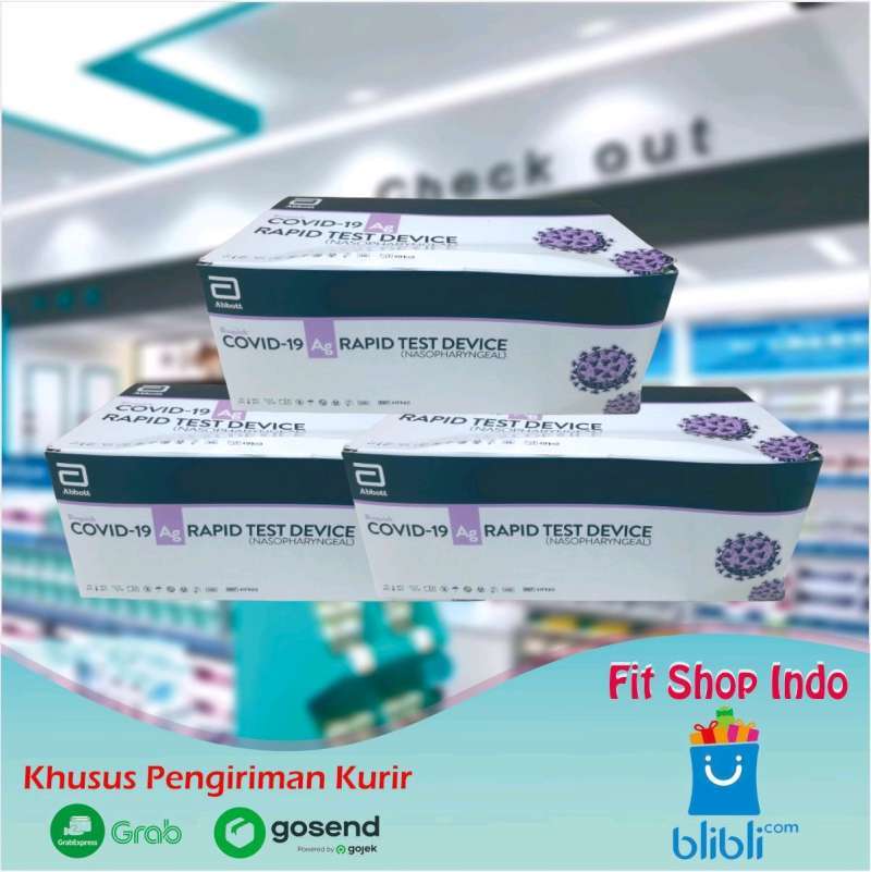 Jual Abbott Bioquick Nasopharyngeal Antigen Swab Covid 19 Rapid Test ...