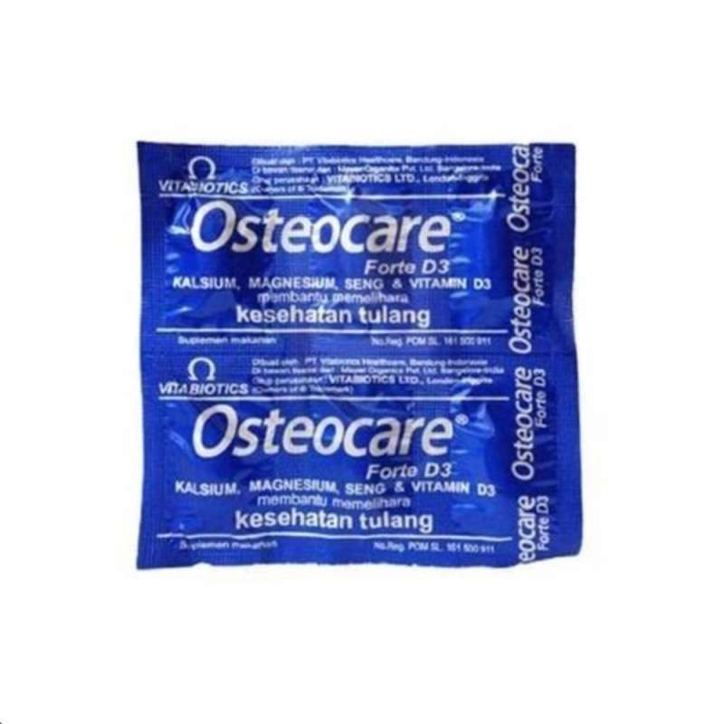 Jual OSTEOCARE FORTE D3 STRIP 6 TABLET di Seller Apotek MOSE - Apotek ...